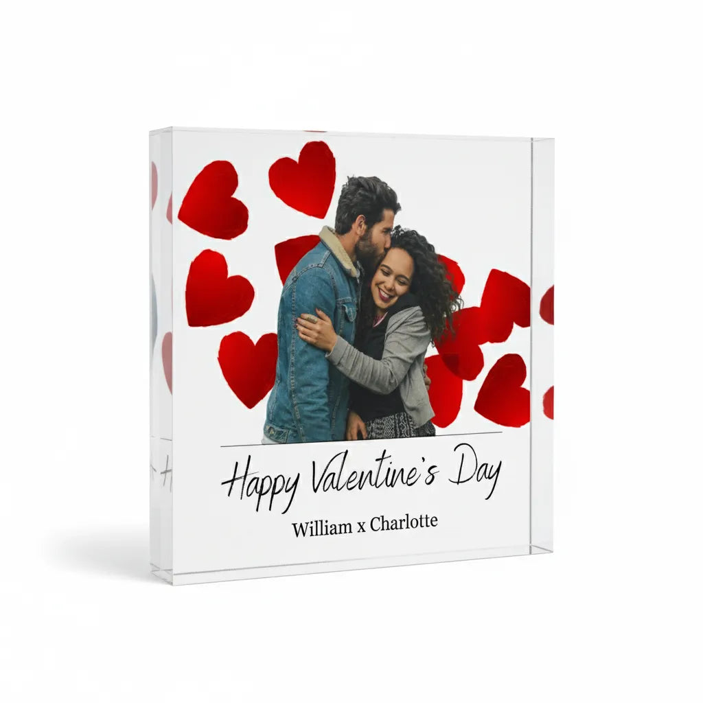 Acrylic Photo Block - Custom Valentine's Gift – Fabulous Portrait